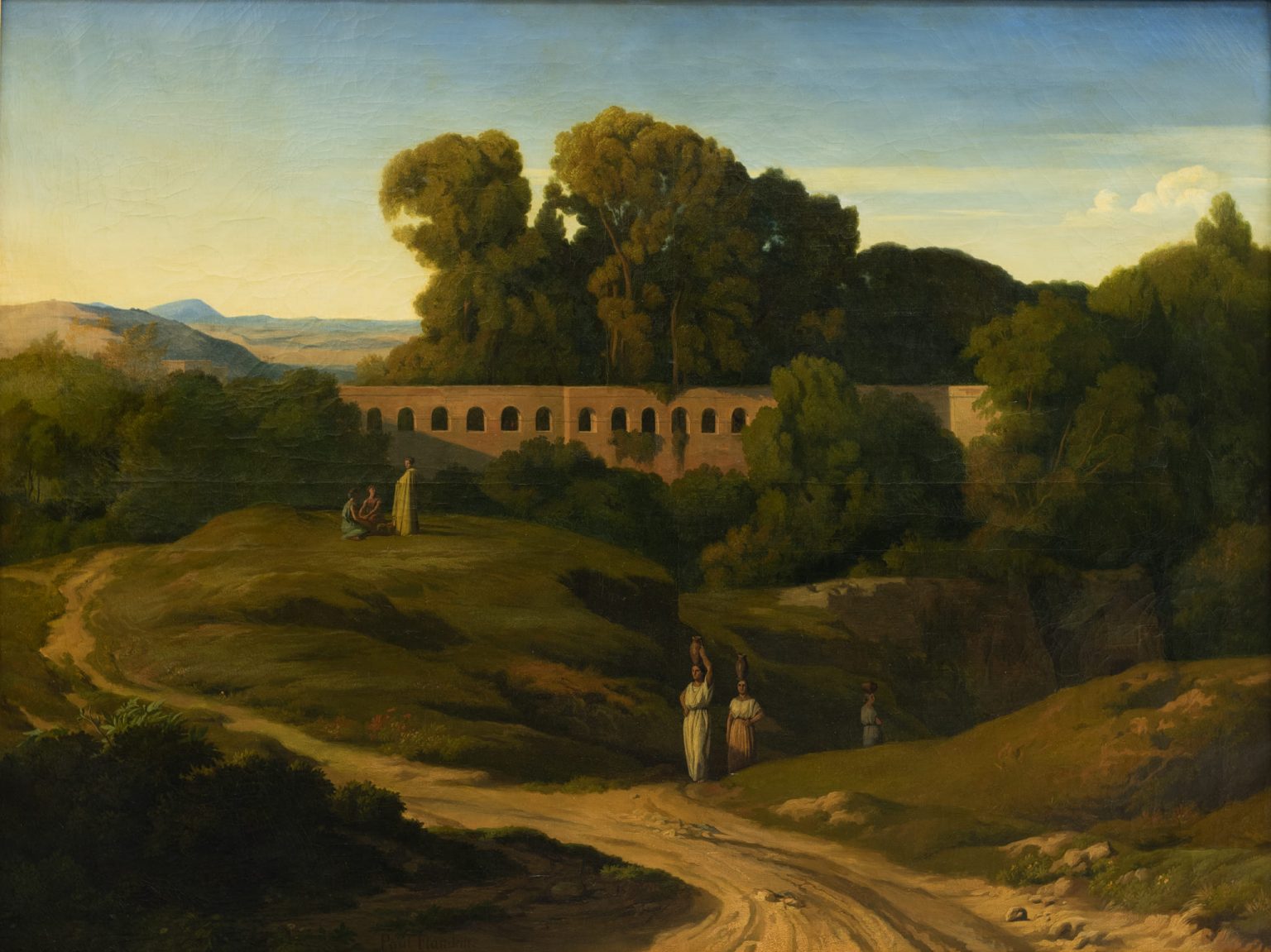 Paul Flandrin, Campagne à Rome – Musée des beaux-arts