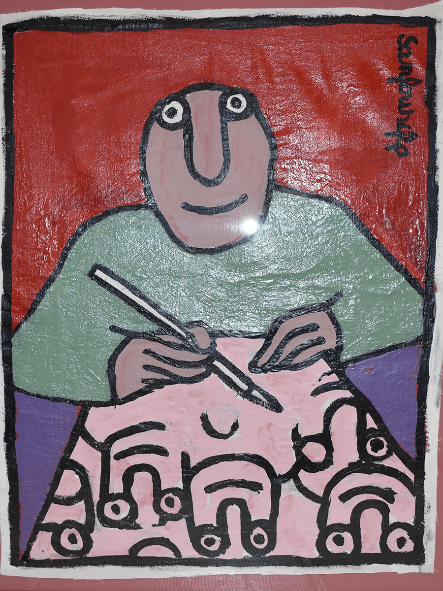 Une œuvre de Jean-Joseph Sanfourche – MANAS